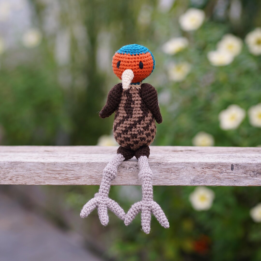 Pheasant Bird Crochet - Crochet Bird Amigurumi Stuffed Toy - Special ...