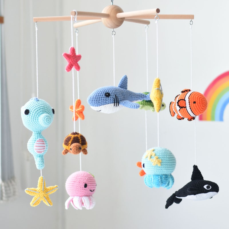 Ocean Animal Mobile Baby - Etsy