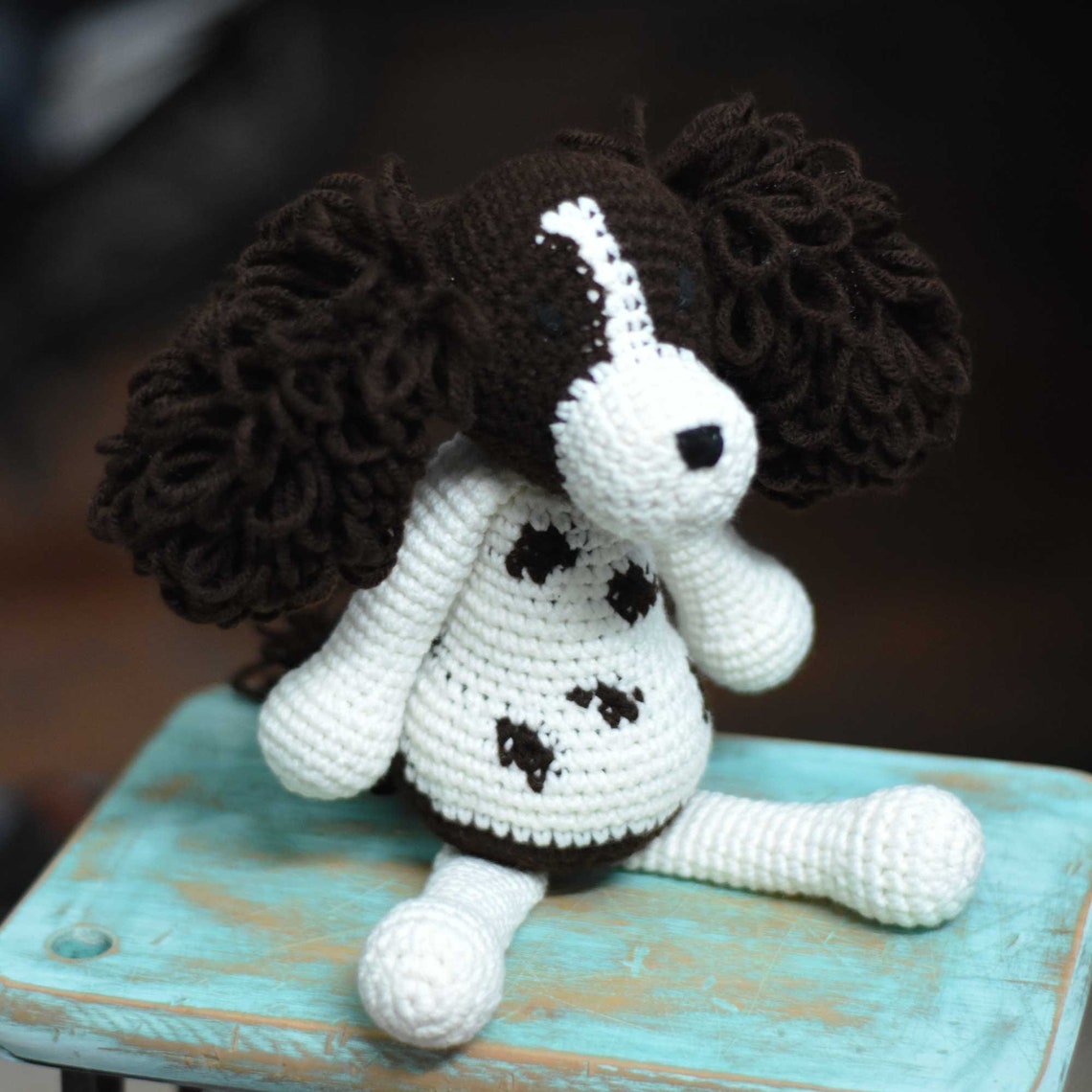 Springer Spaniel Crochet Dog Amigurumi Stuffed Cute Animal | Etsy