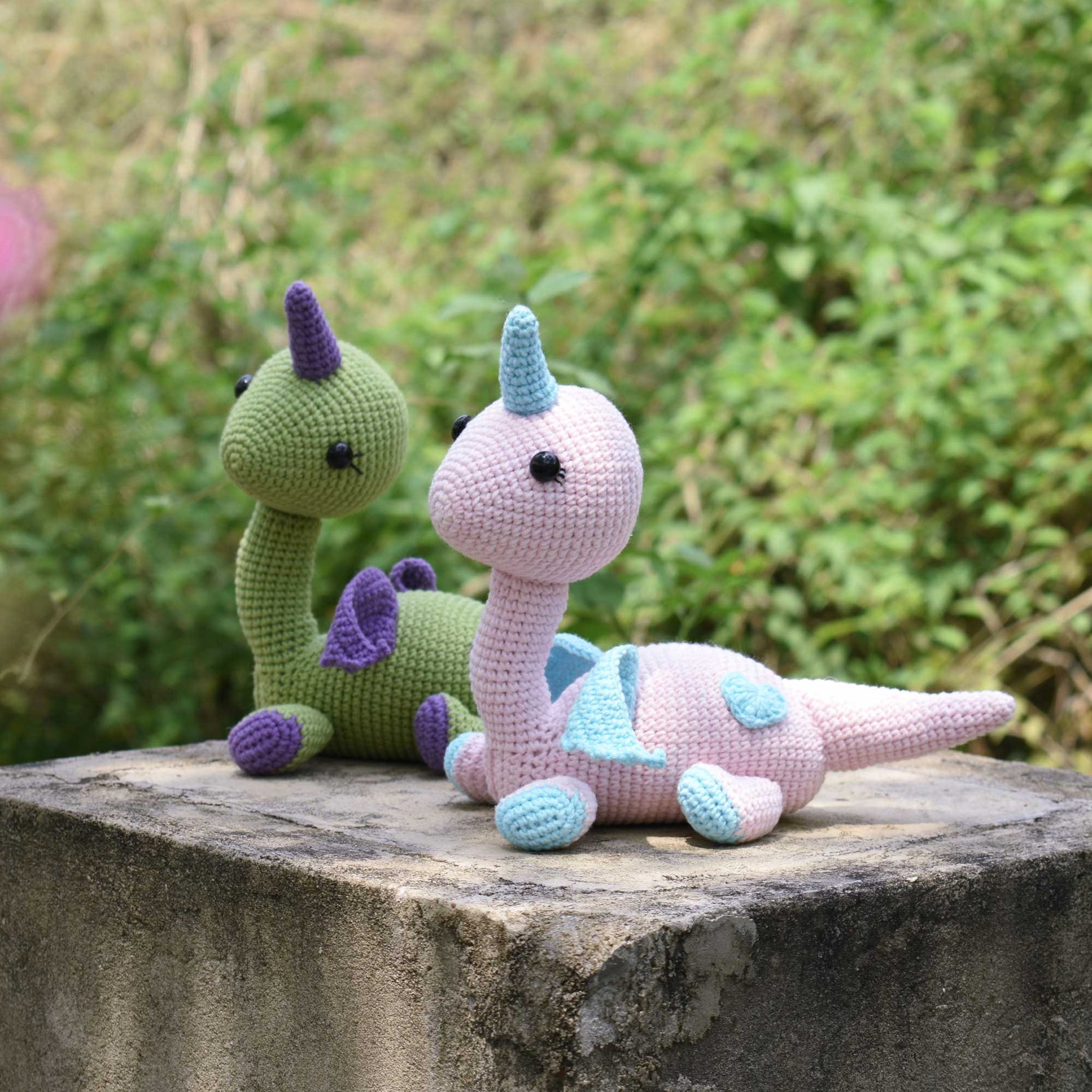 Dinocorn Crochet Stuffed Dinocorn Dinosaur Unicon Toy - Etsy