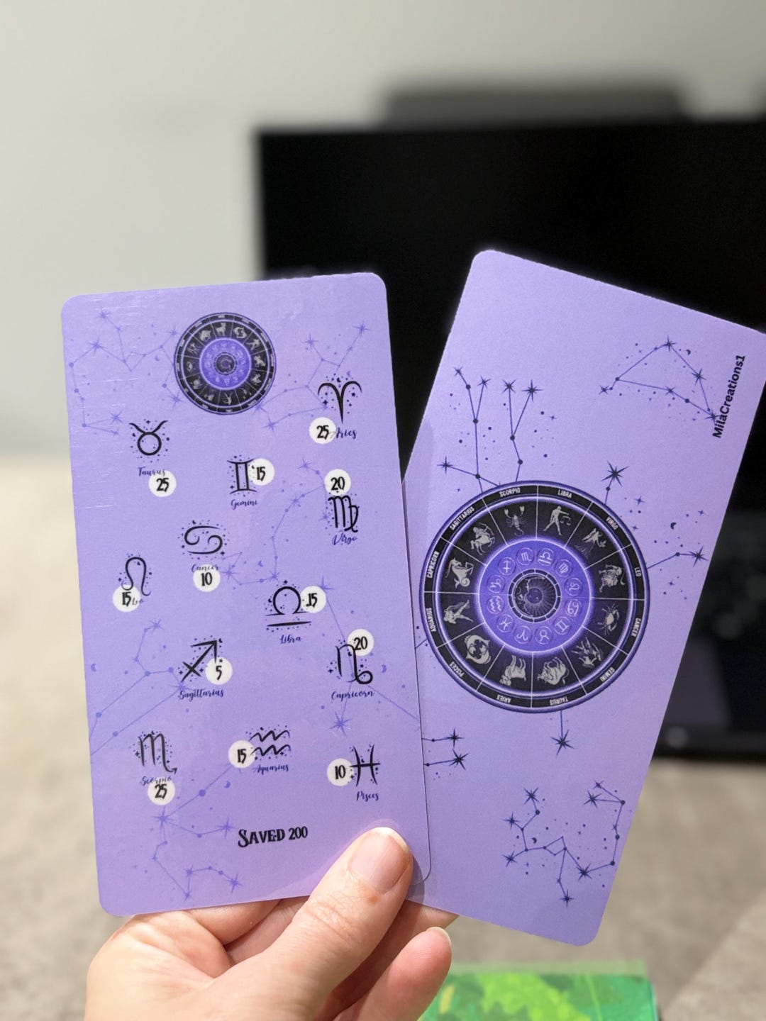 Zodiac Signs Saving Challenge Tracker and Insert - Etsy