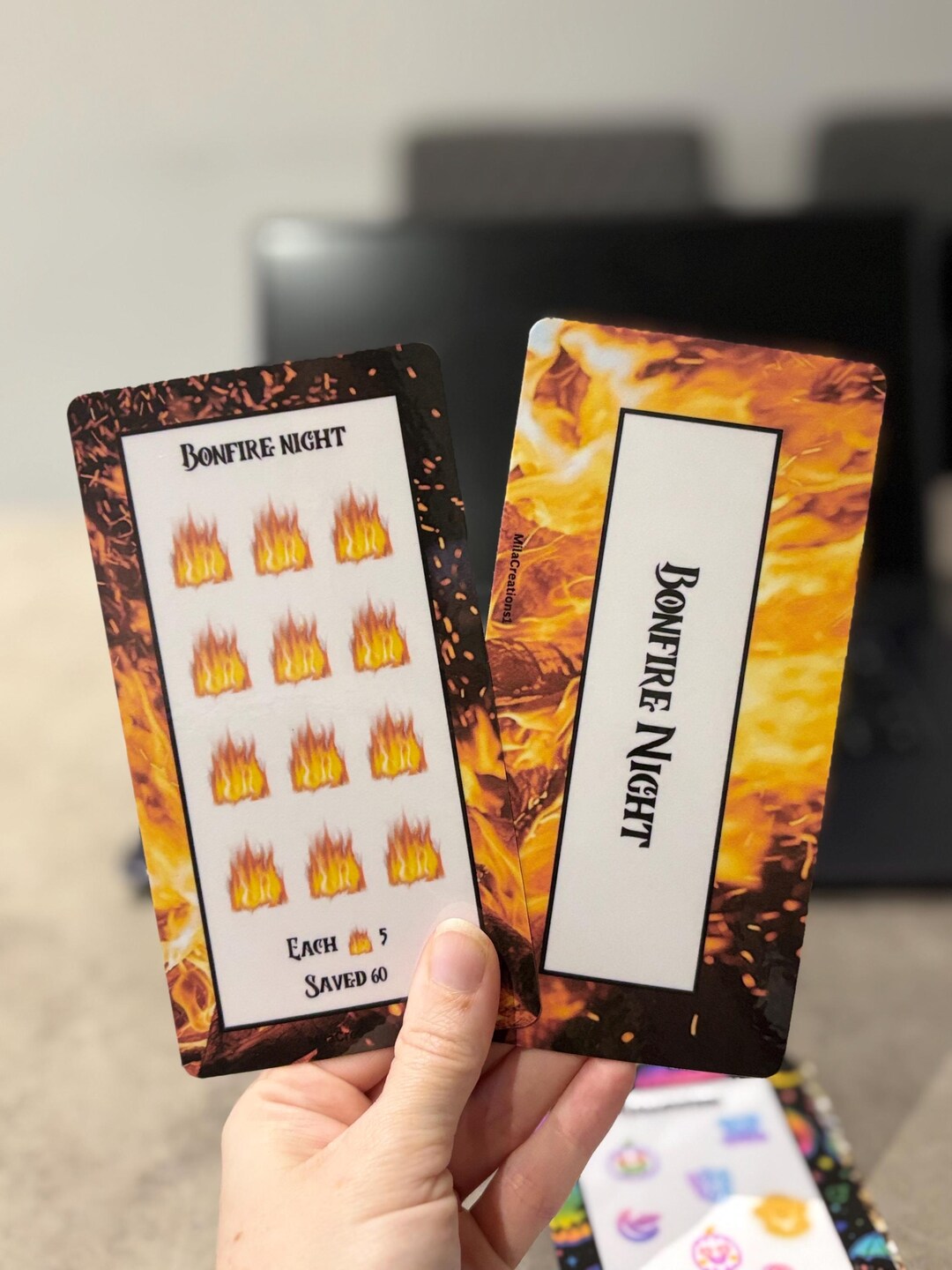 Bonfire Night Saving Challenge Tracker and Insert - Etsy
