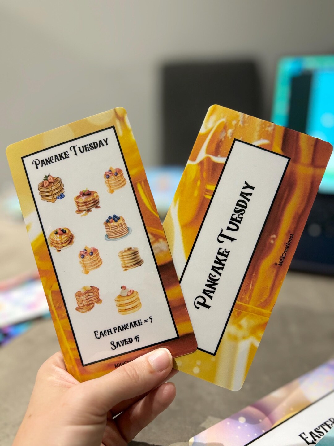 Pancake Tuesday Saving Challenge Tracker and Insert - Etsy