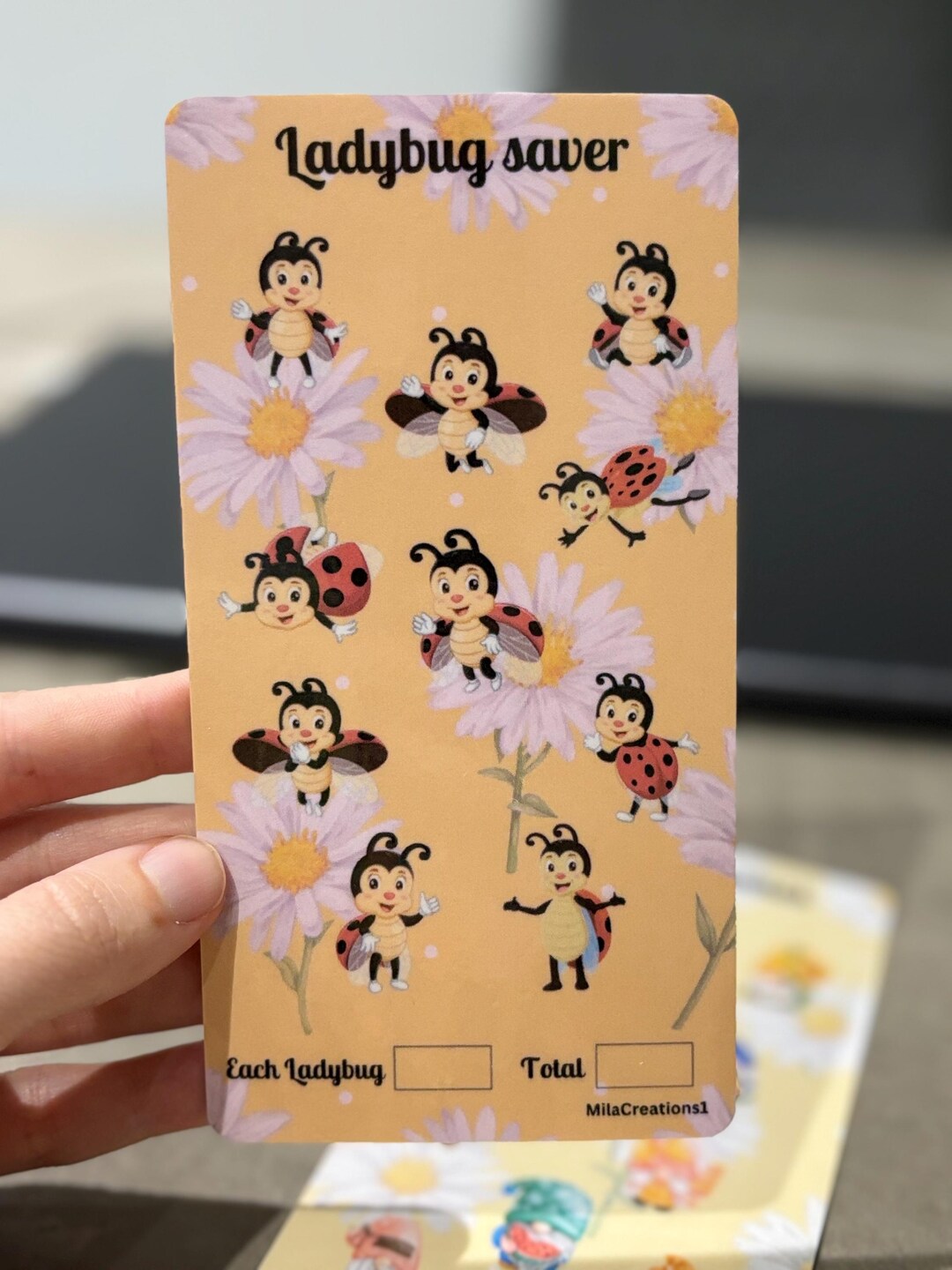 Ladybug Saving Challenge Tracker - Etsy