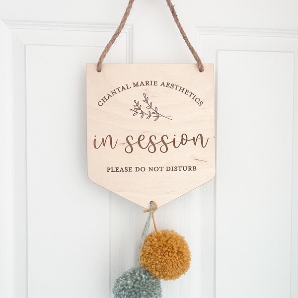 In Session Sign - Etsy
