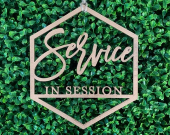 In Session Sign - Etsy