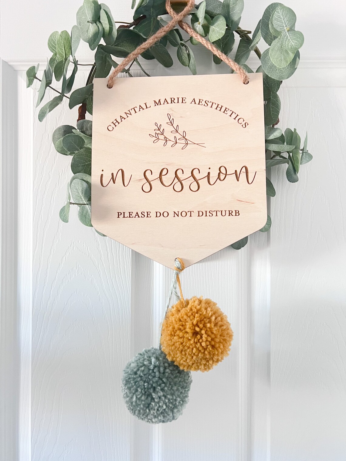 In Session Sign | Studio Signs | Esthetician Sign | Sign for Services ...