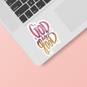 God is Good Sticker Bible Stickers Christian Stickers Faith Stickers ...