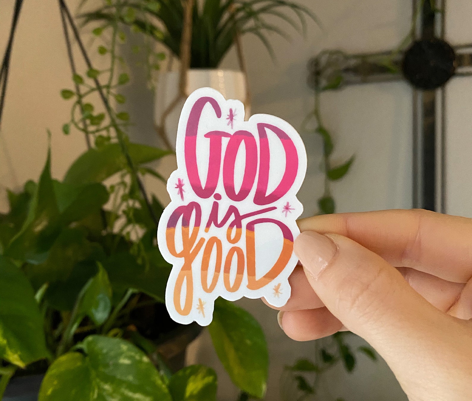 God is Good Sticker Bible Stickers Christian Stickers Faith Stickers ...