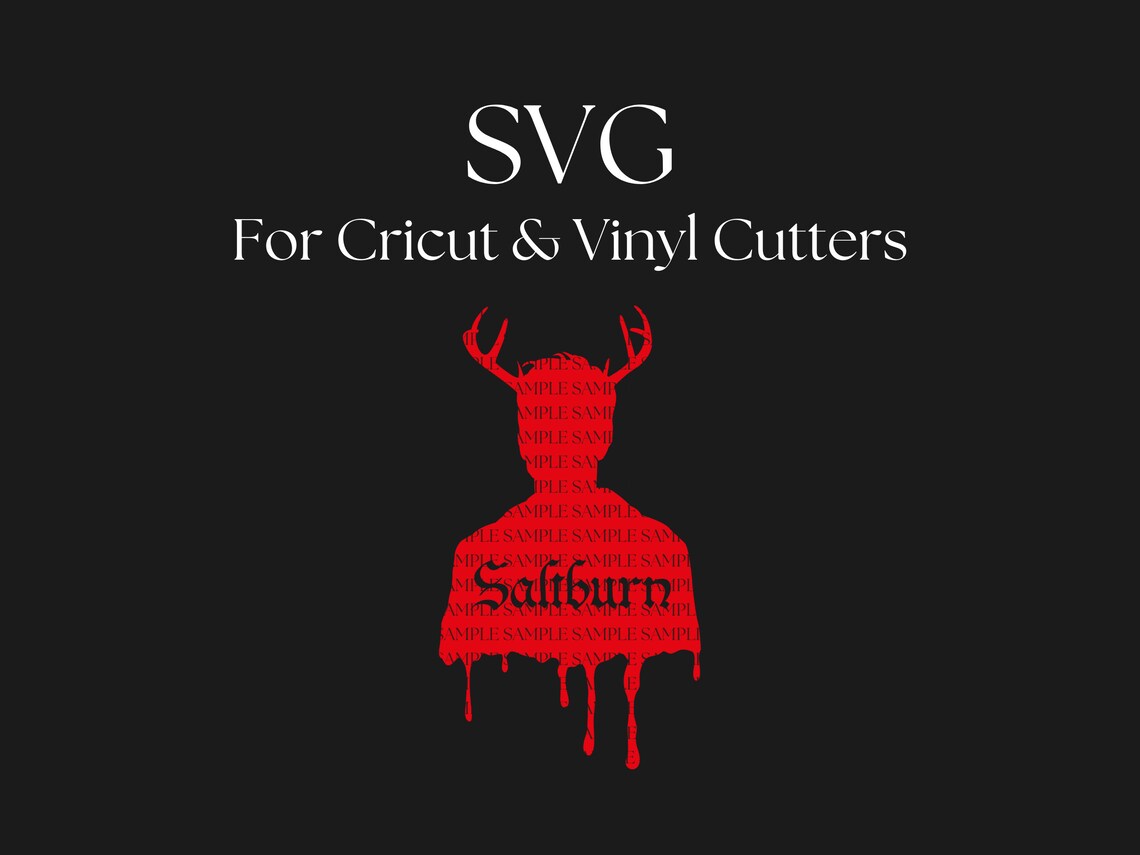 SVG/PNG - Saltburn - Cricut & Silhouette - Vinyl Cutting - Tshirt ...