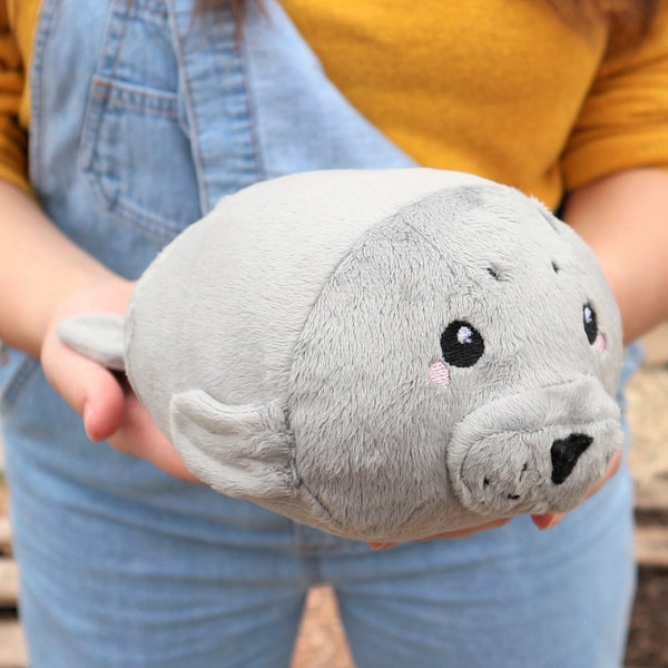 Cute Seal Plush - Etsy