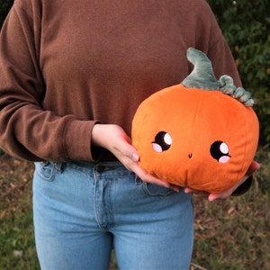 Handmade Pumpkins Plush Cute Pumpkin Spice Stuffed Animals Toy Doll ...