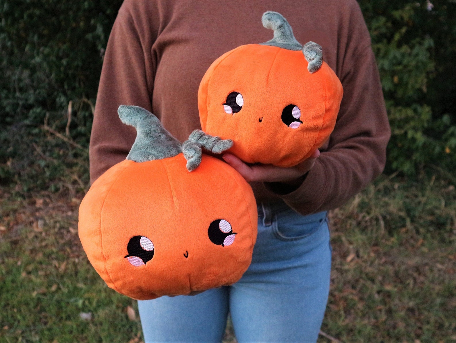 Handmade Pumpkins Plush Cute Pumpkin Spice Stuffed Animals Toy - Etsy