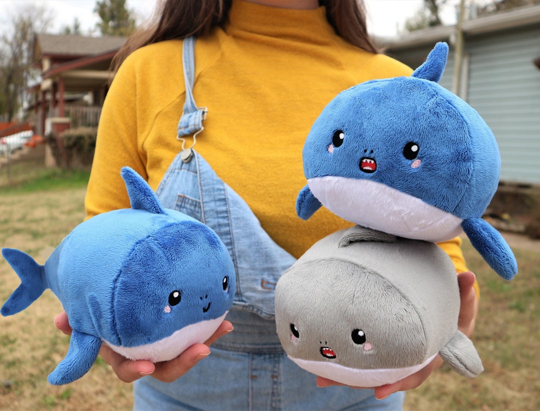 Shark Plush Handmade Shark Stuffed Animal Shark Gift Idea Shark Teeth ...