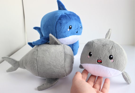 Shark Plush Handmade Shark Stuffed Animal Shark Gift Idea Shark Teeth Plushie Pillow Toy Baby Shark Party Favor Toys for Boys Doll Fish Sea Etsy UK