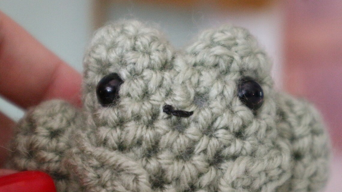 Crochet Pattern Frog Chibi Frog Froggy Stuffed Animal | Etsy