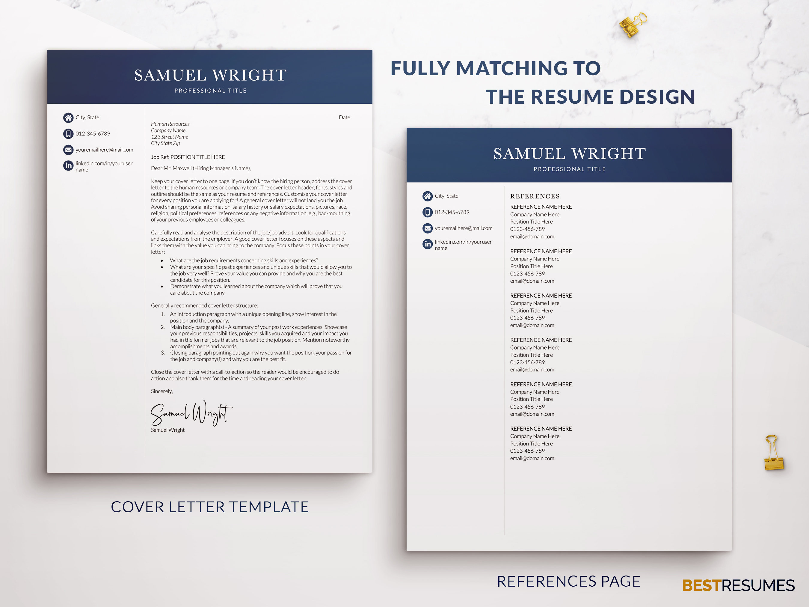 Clean Modern Executive Resume Template 2026, Business CEO Resume ...