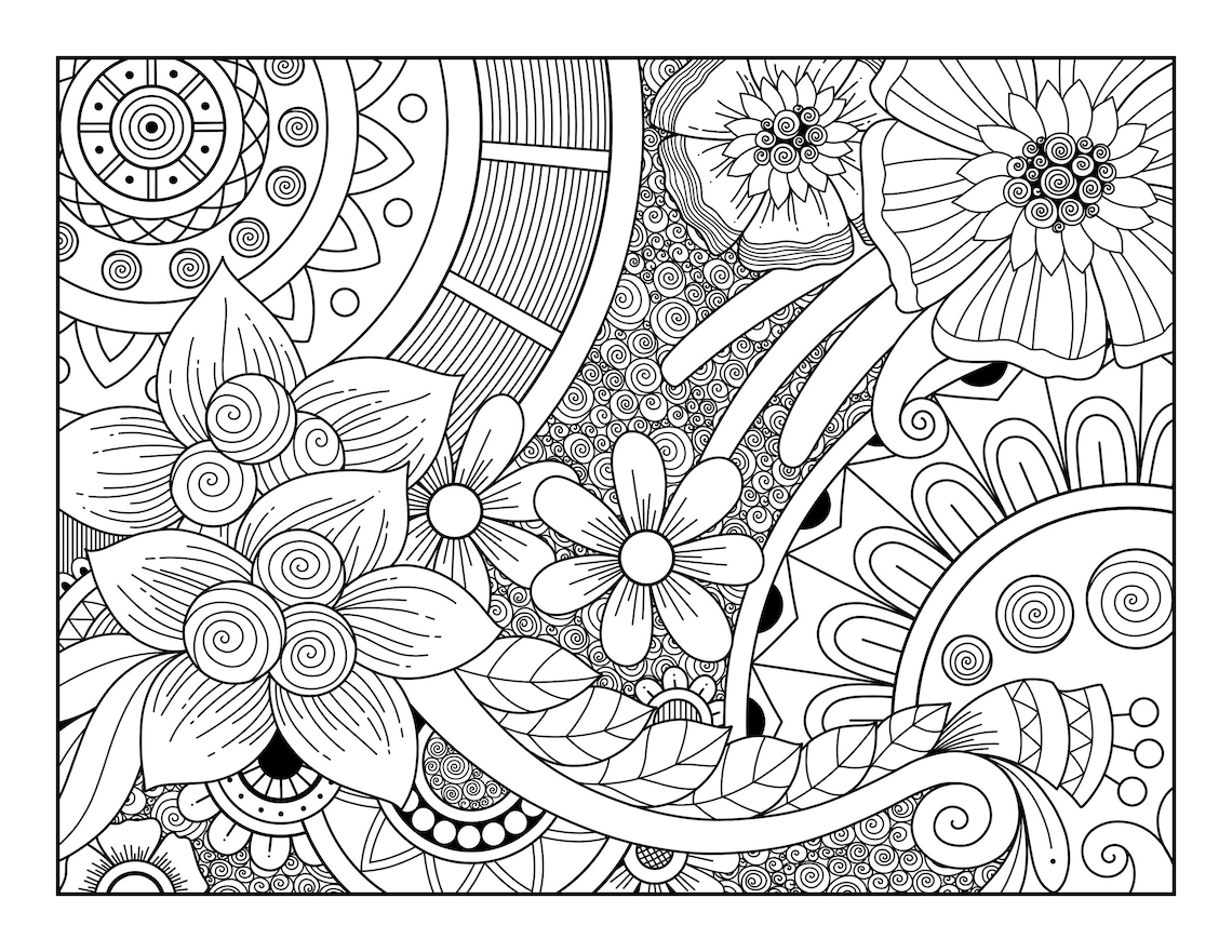 High Vibe Coloring Pages - Bundle 3 - Etsy