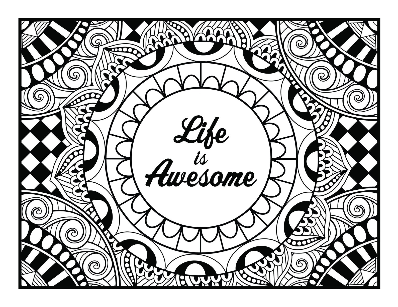 High Vibe Coloring Pages - Bundle 3 - Etsy