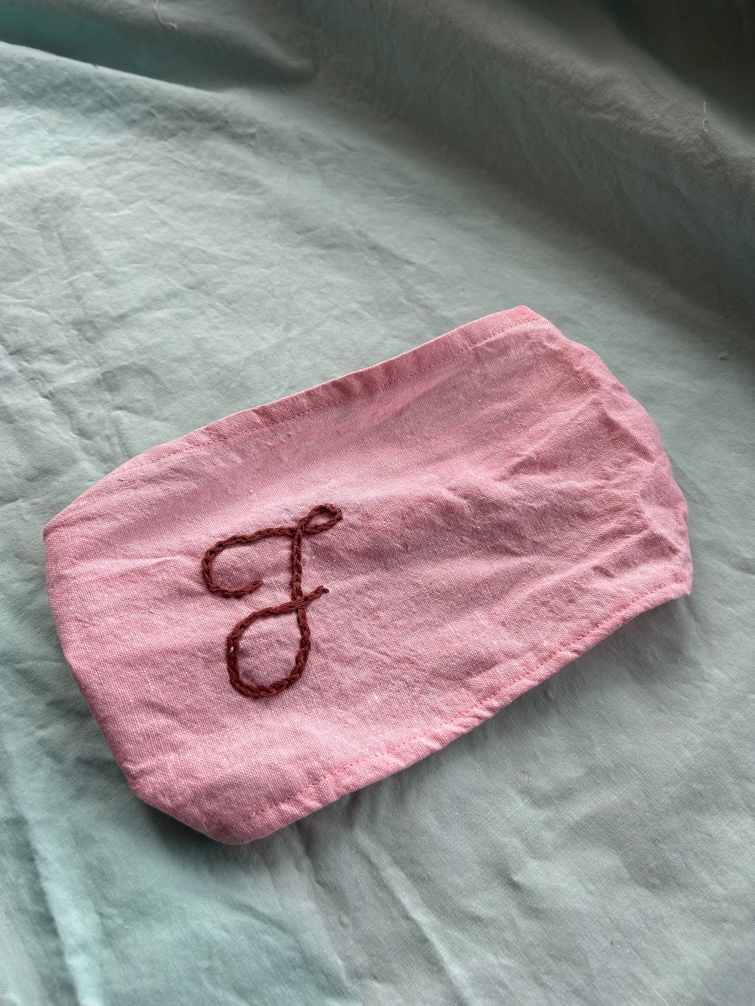 Personalized Embroidered Kids Bandana With Elastic Handmade Children's ...