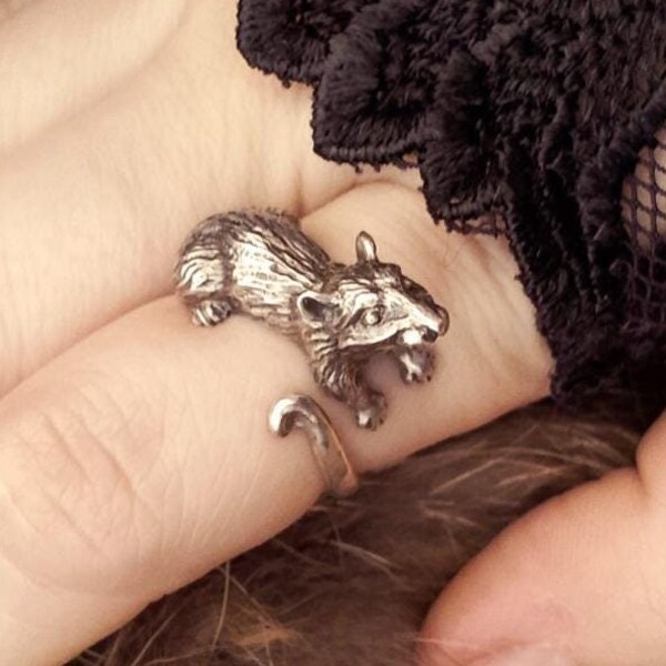 Rat Ring - Etsy UK