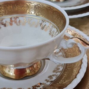 Gold Tea Service From Rudolf Wächter Germany, Art Home Deco, Gift Idea ...