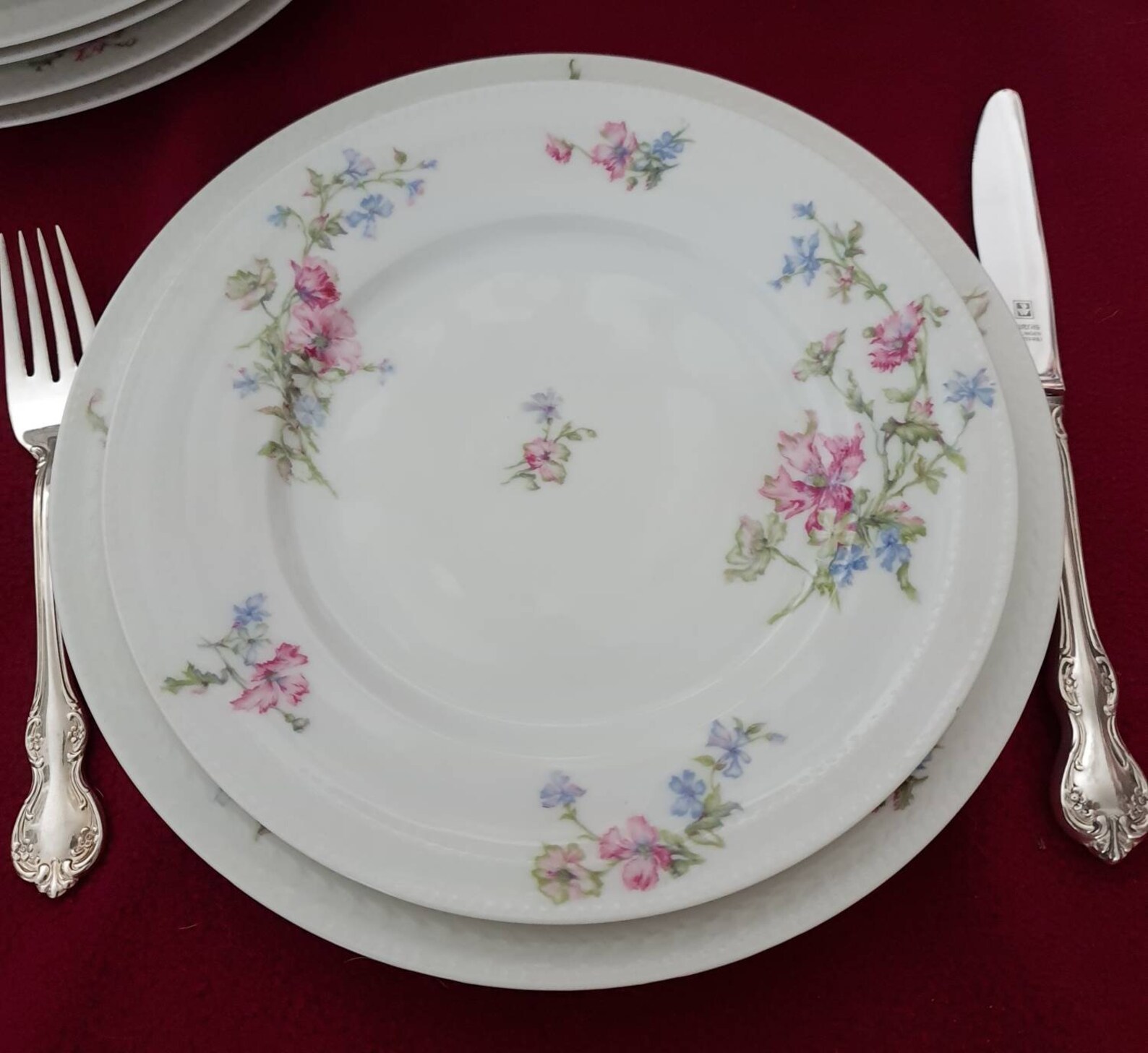 Haviland Limoges Schleiger Antique Dinner Service With Pink - Etsy