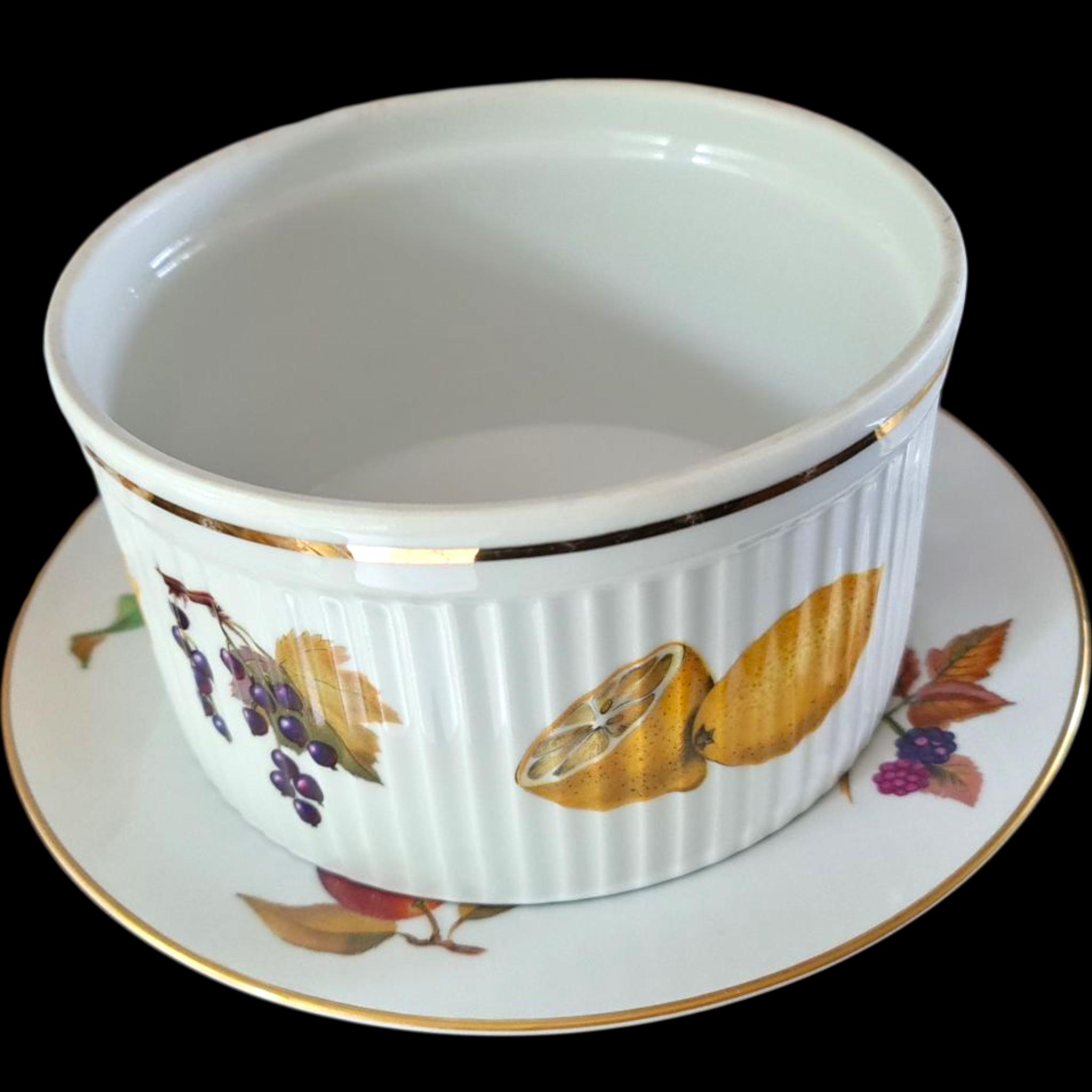 Royal Worcester Evesham Dinnerware Set, Gold Trim English China - Etsy UK