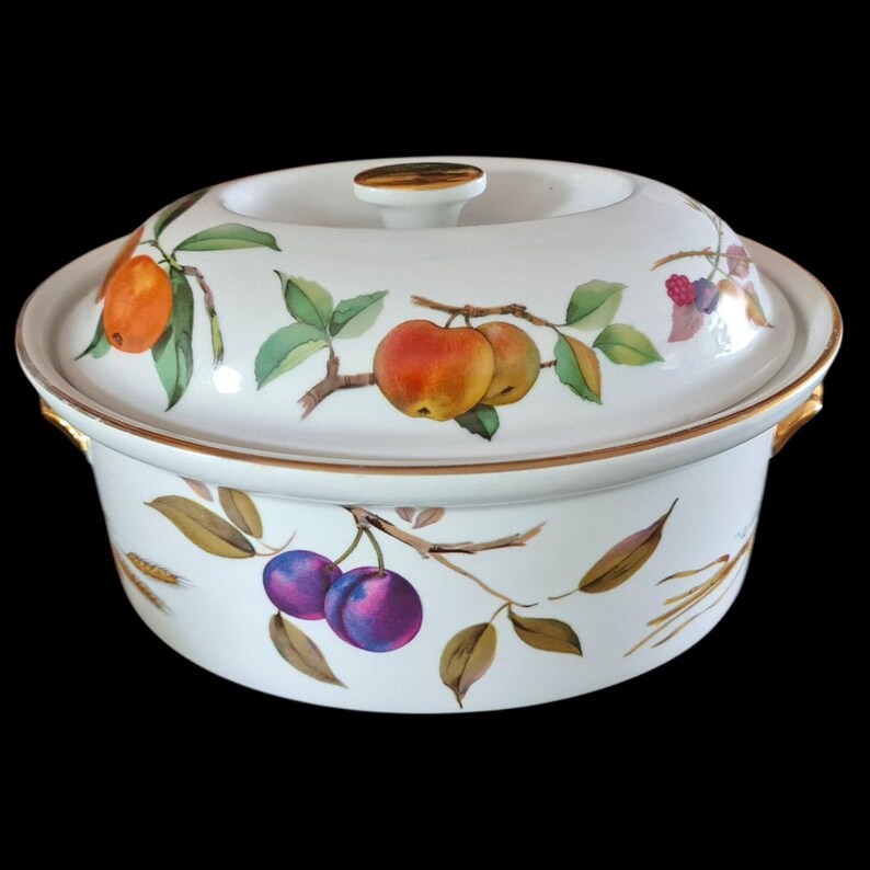 Royal Worcester Evesham Dinnerware Set, Gold Trim English China - Etsy UK