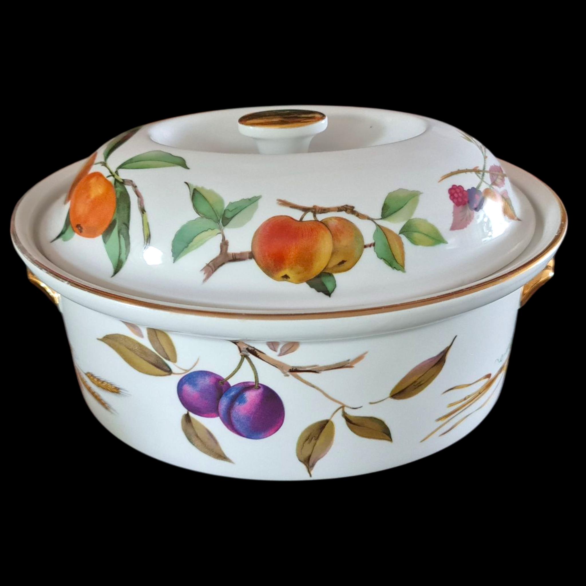 Royal Worcester Evesham Dinnerware Set, Gold Trim English China - Etsy UK