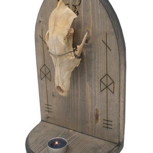 Odin Bindrune & Coyote Skull Altar - Etsy