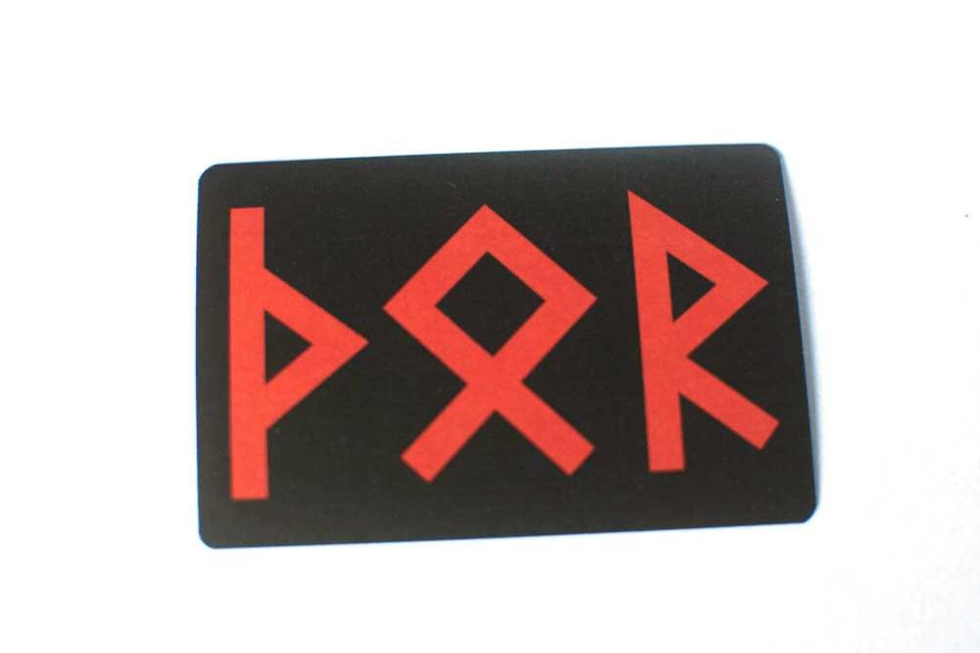 Runic Thor Sticker - Etsy