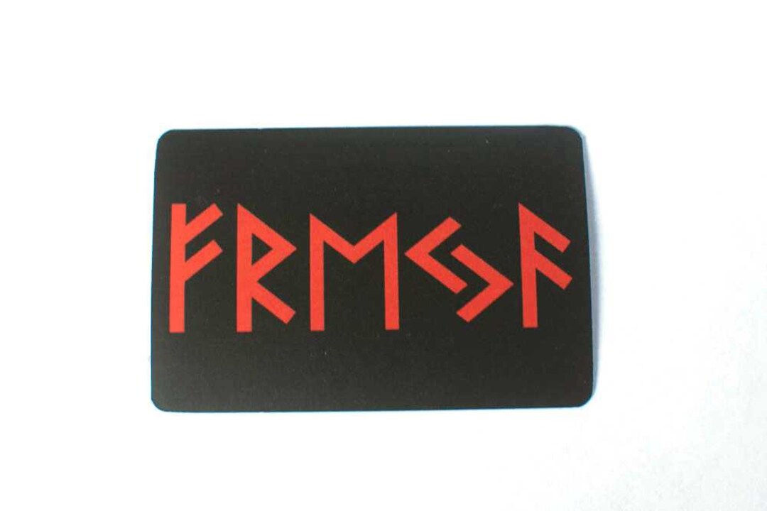 Runic Freya Sticker - Etsy