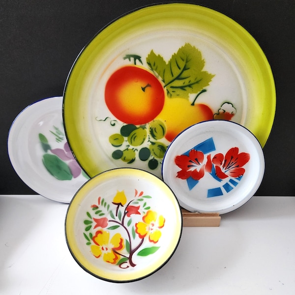 Enamel Plates - Etsy UK