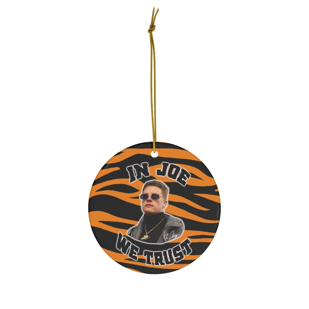 Joe Burrow Ornament Cincinnati Bengals Christmas - Etsy