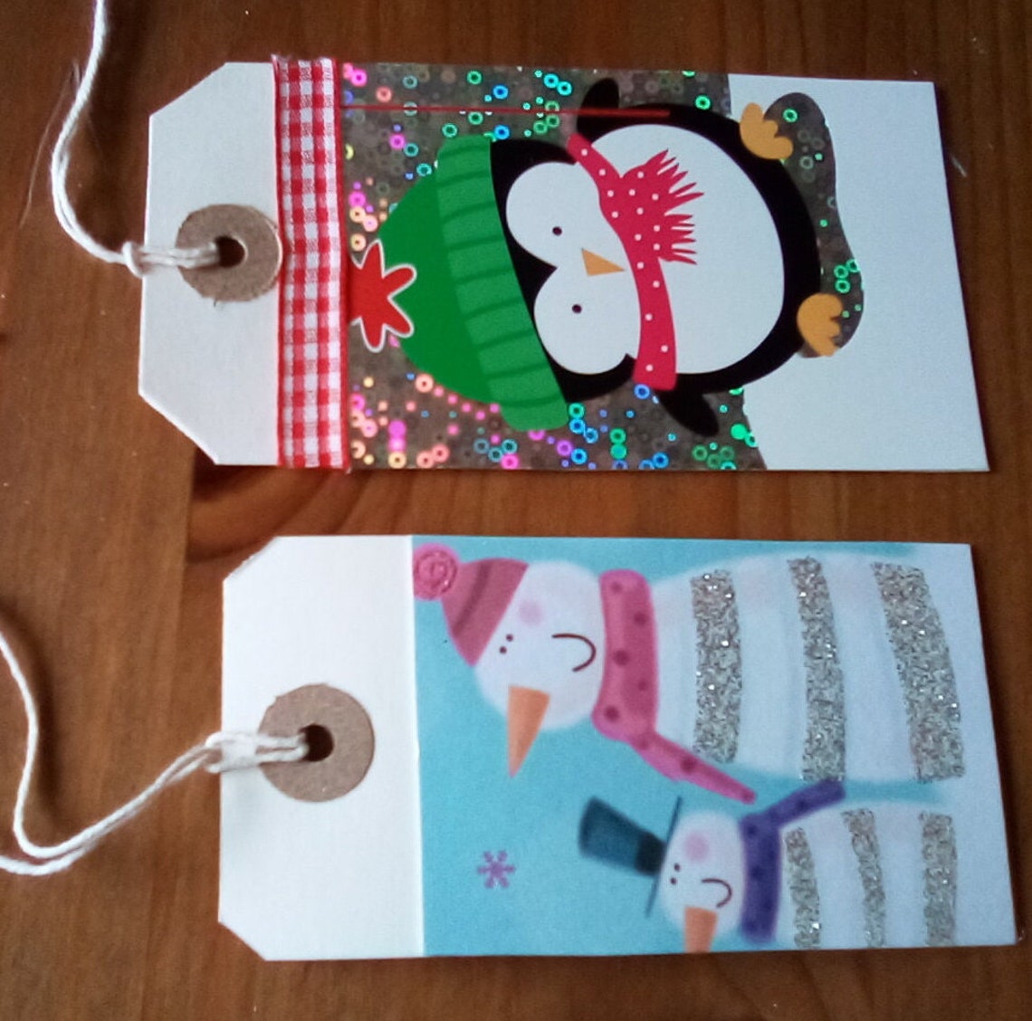 Luxury Handmade Christmas Gift Tags - Etsy
