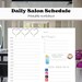 Daily Salon Scheduler - Etsy