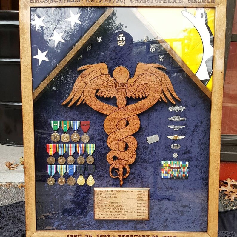 Military Shadow Box - Etsy