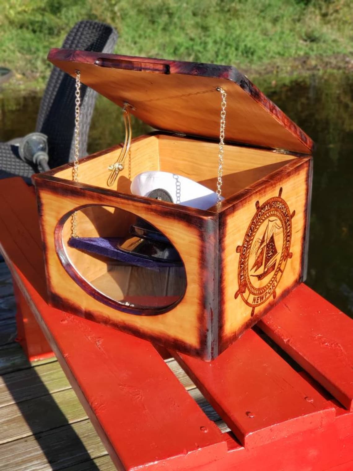 Military Hat Box - Etsy