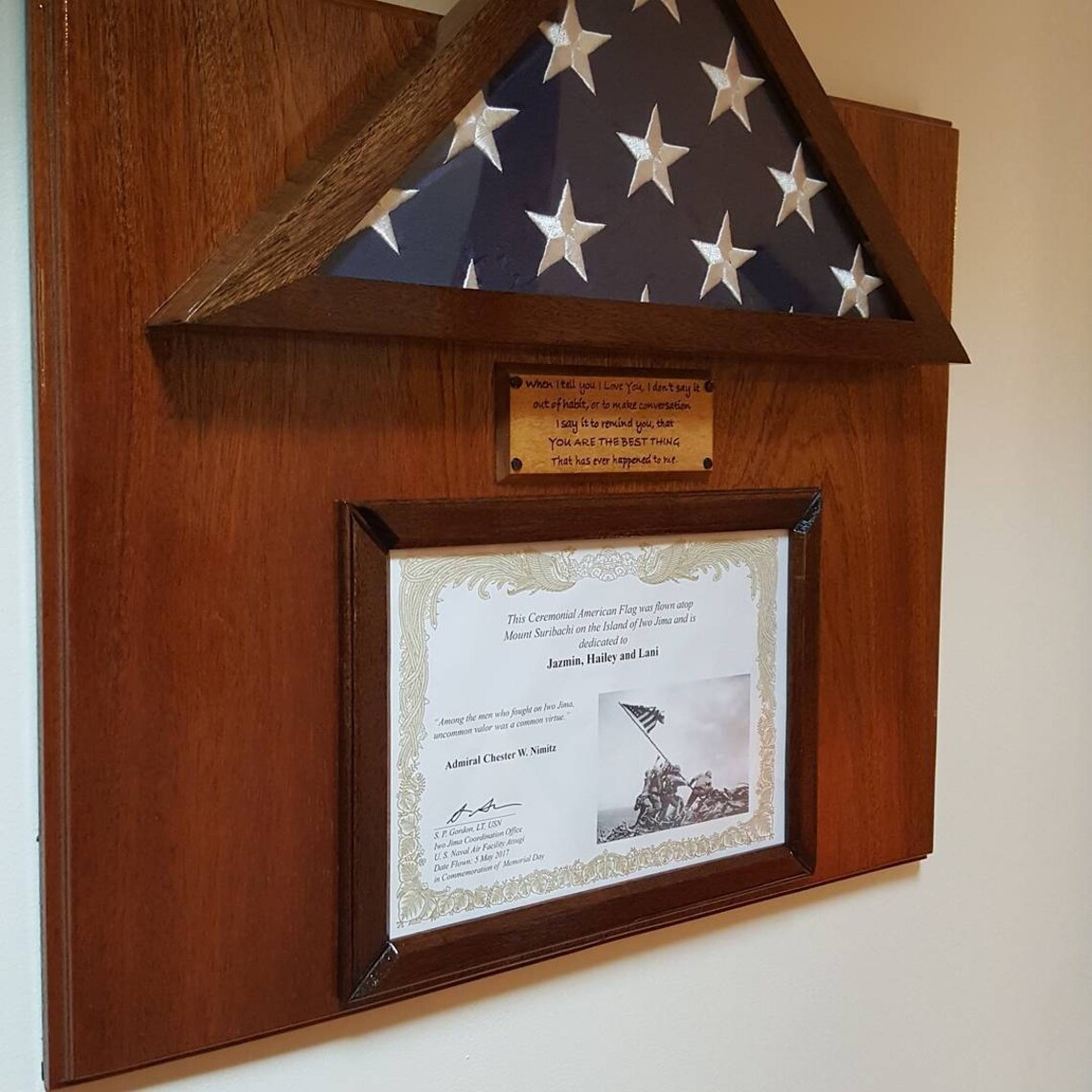 Flag Case Custom Made to Fit Your Flag - Etsy