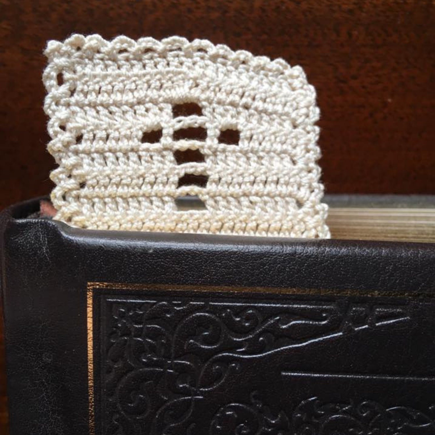 Crochet Solid Cross Bookmark Pattern, Cross Bookmark, Crochet Cross ...