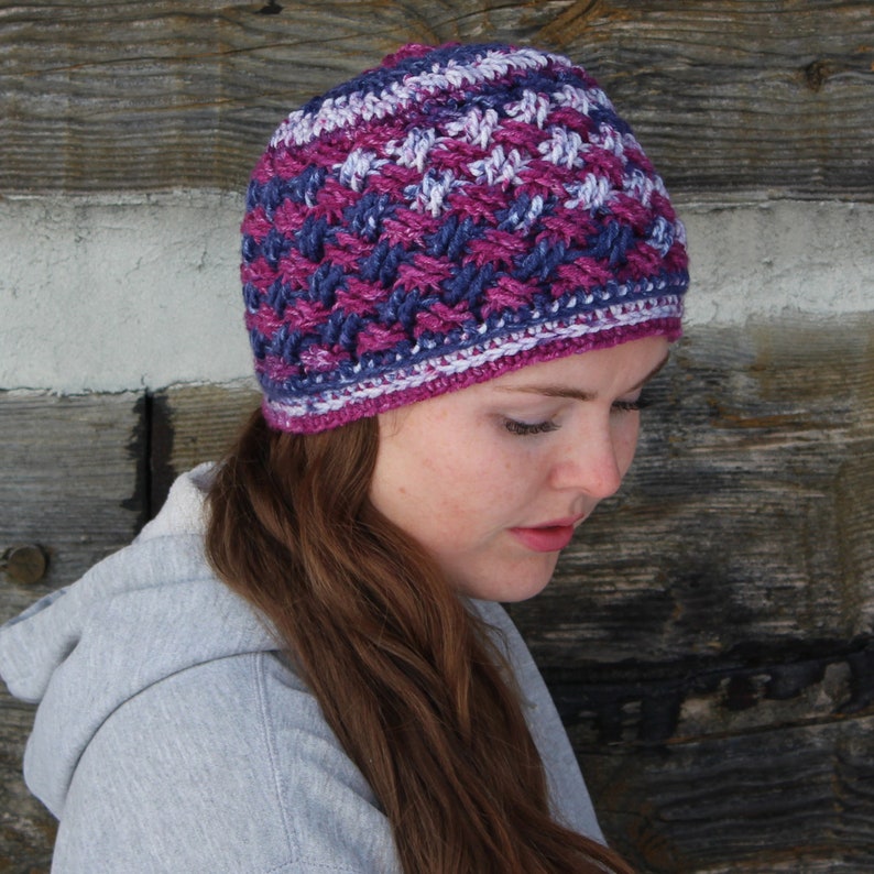 Celtic Weave Hat, Crochet Hat Pattern - Etsy
