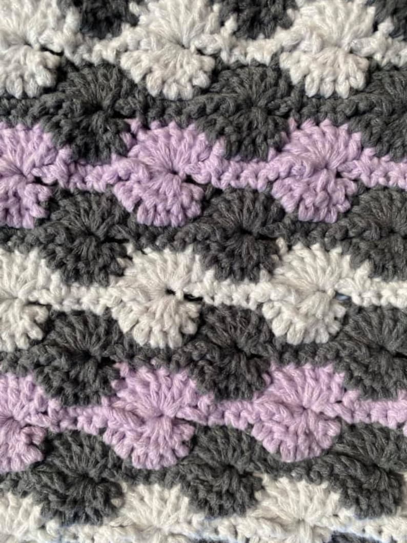 Catherine's Wheel Baby Blanket Pattern, Catherines Wheel Stitch Crochet ...