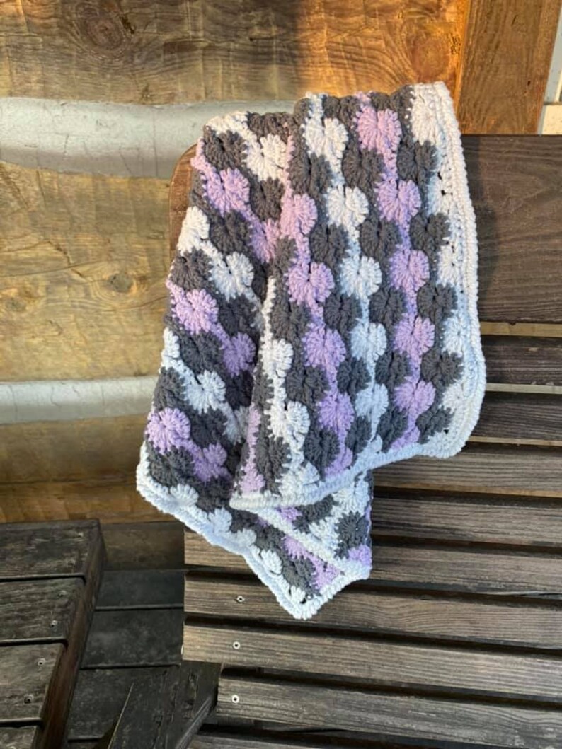 Catherine's Wheel Baby Blanket Pattern, Catherines Wheel Stitch Crochet ...