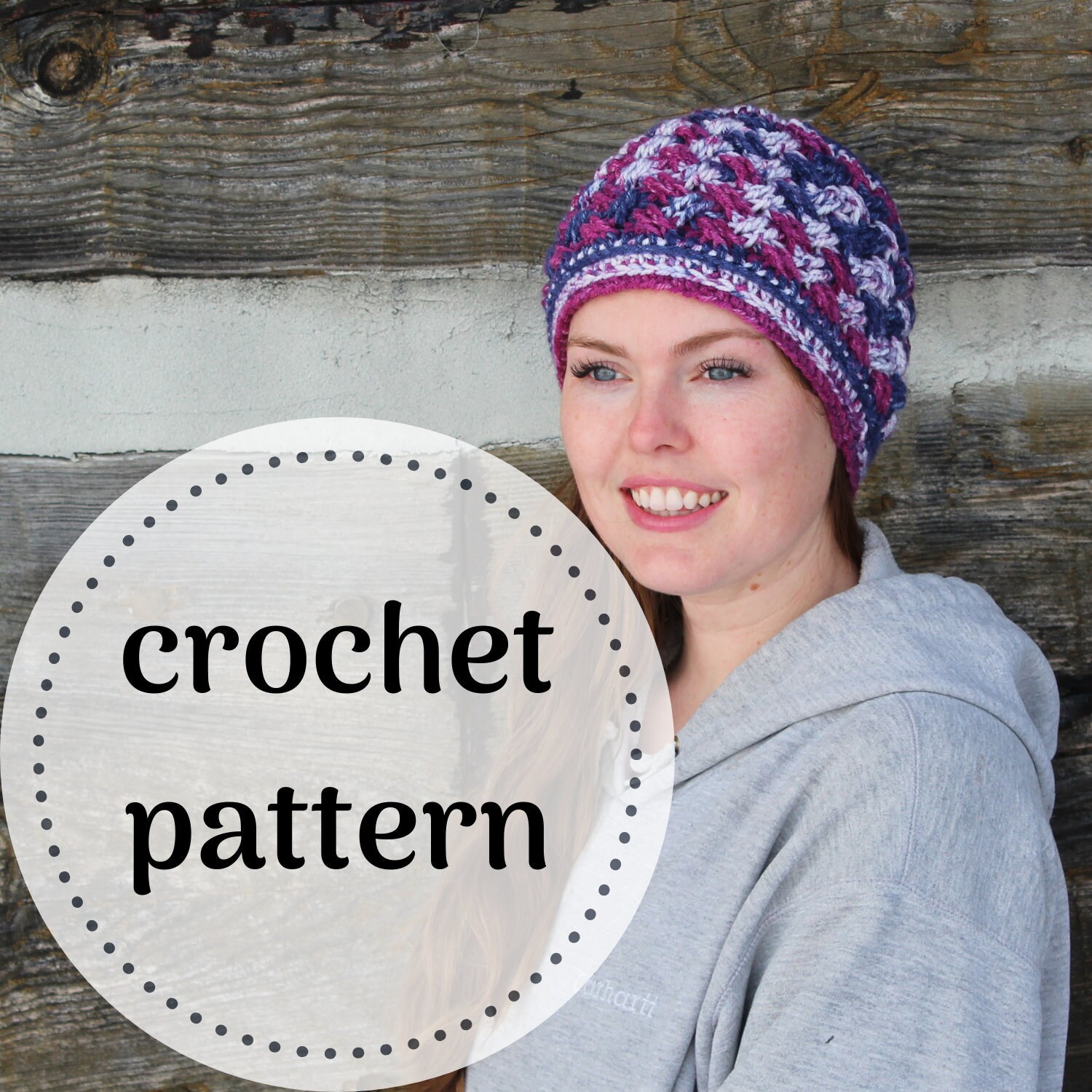 Celtic Weave Hat, Crochet Hat Pattern - Etsy