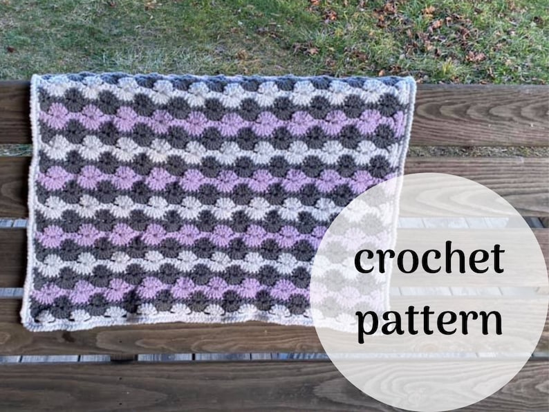 Catherine's Wheel Baby Blanket Pattern, Catherines Wheel Stitch Crochet ...