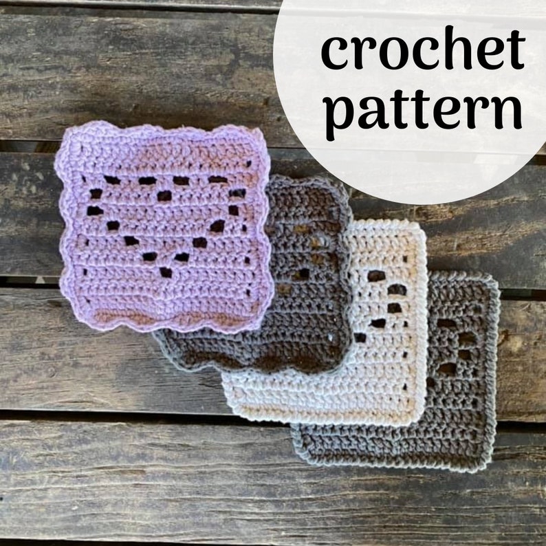 Crochet Bonding Squares, Bonding Square Pattern - Etsy Norway