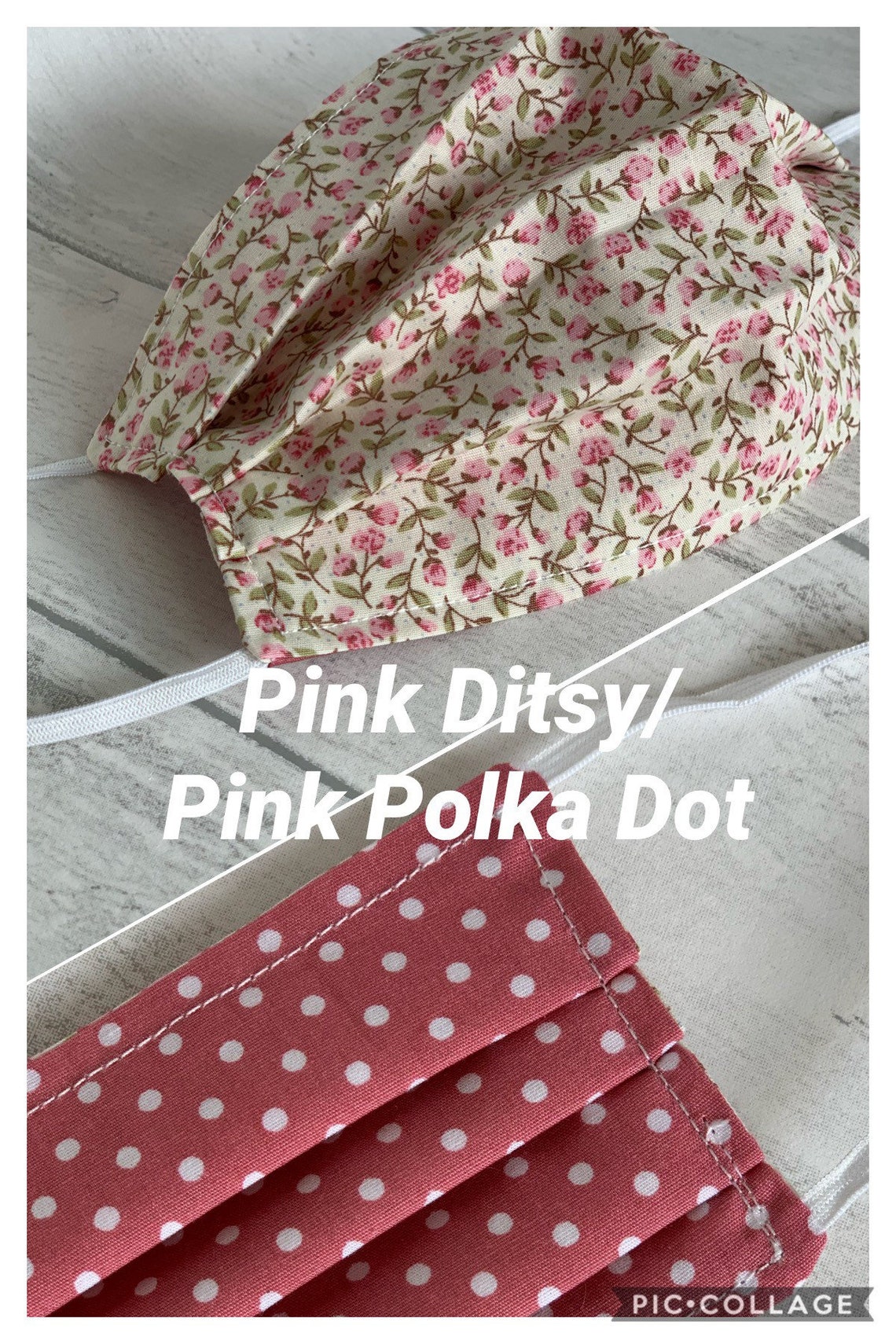 Pretty Fabric Face Masks Washable and Reusable ONE SIZE | Etsy