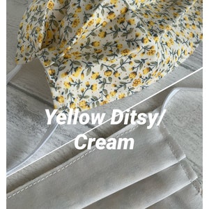 Pretty Fabric Face Masks - Washable and Reusable *ONE SIZE* - Etsy UK