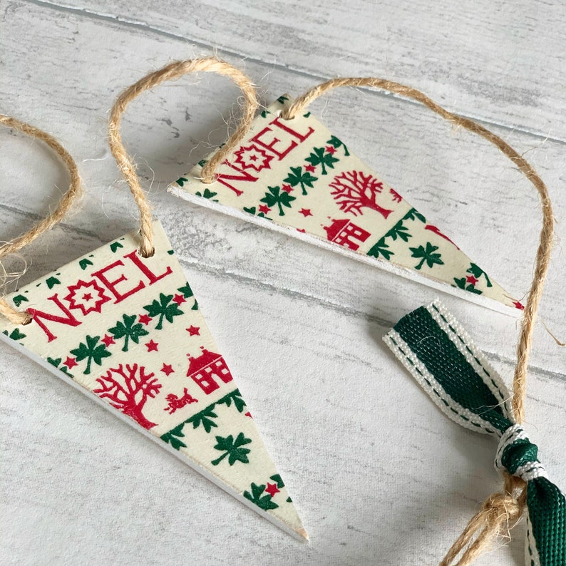 Christmas Bunting | Wooden Festive Bunting | Emma Bridgewater Designs ...